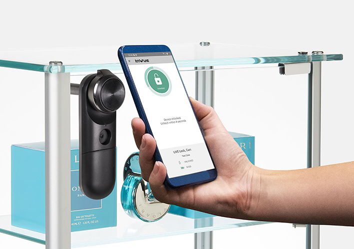 InVue LIVE Cam Lock | Sabel | Retail Solutions Provider